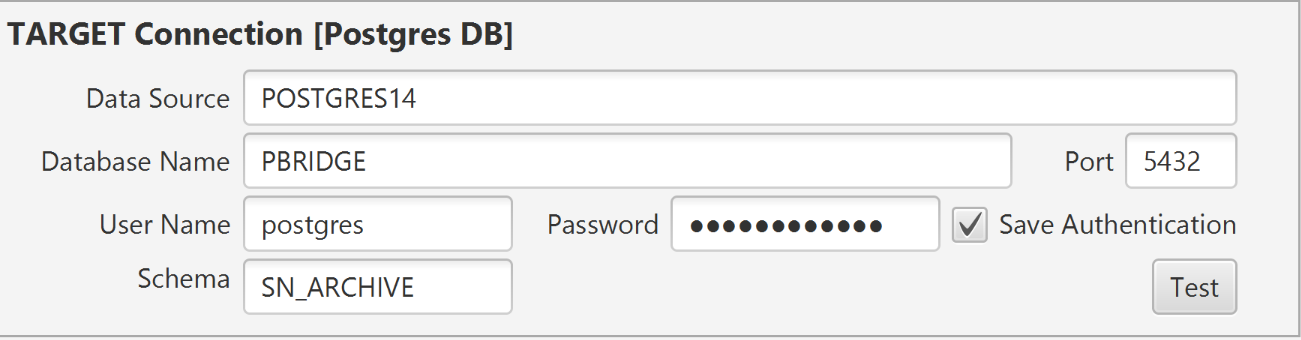 Configuring A Postgres Database Server Connection Precision Bridge